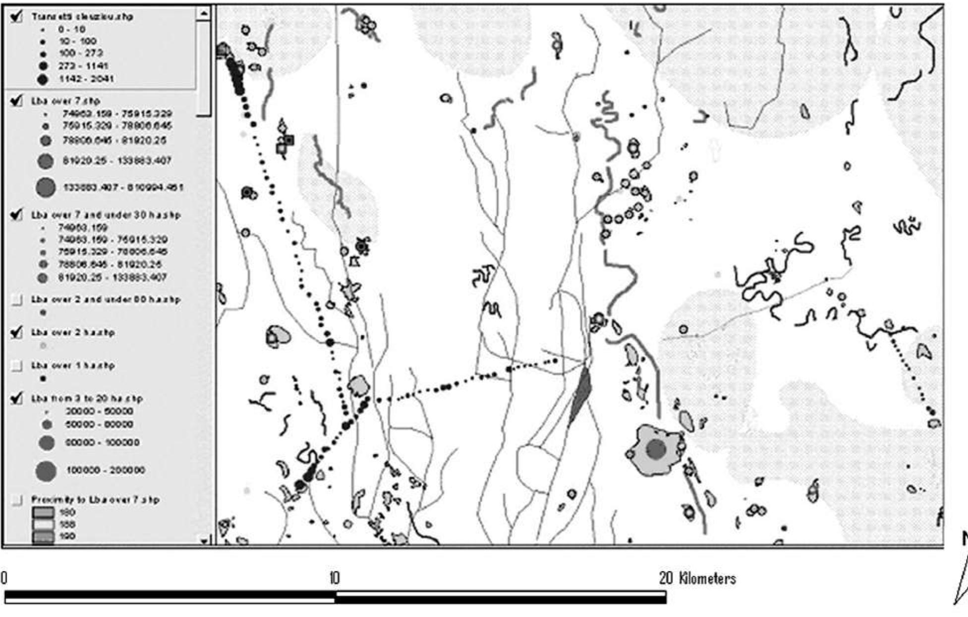 “igure 3.2 the archaeological map of the murghab delta.