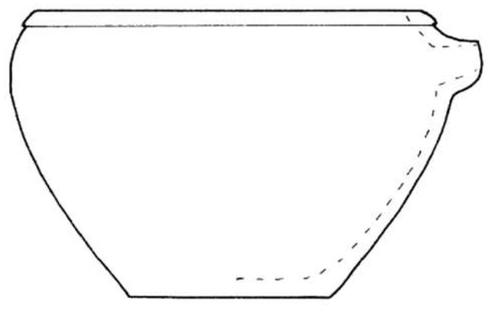 3 graphic reconstruction of the vessel shape.