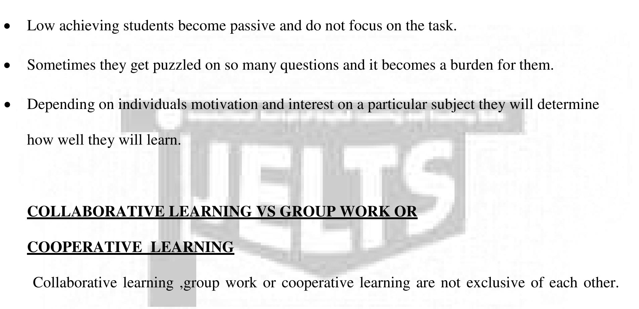 (PDF) Collaborative Learning