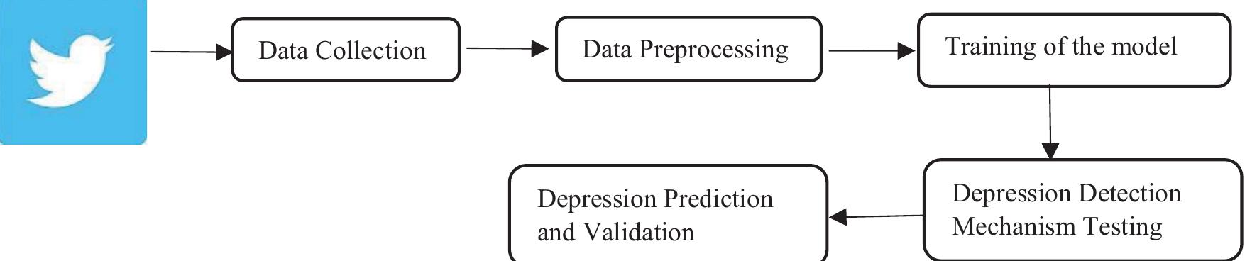 Flowchart of the framework for depression detection.