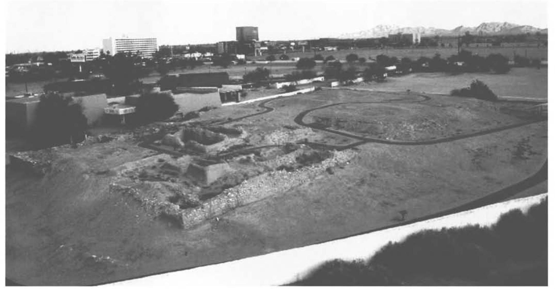The platform mound at pueblo grande. photograph by todd w.