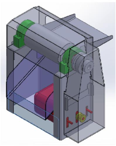 Multipurpose grating machine prototype.