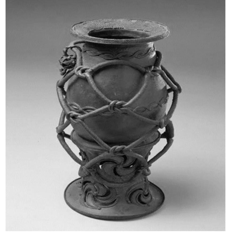 Plate 8 igboukwu bronze pot in igbo jonah, a pit was found