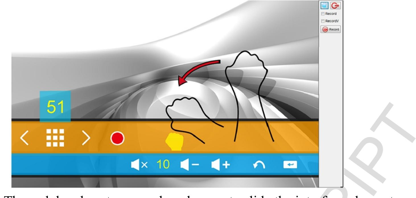 5.3 adjustment model for interface with affordance
