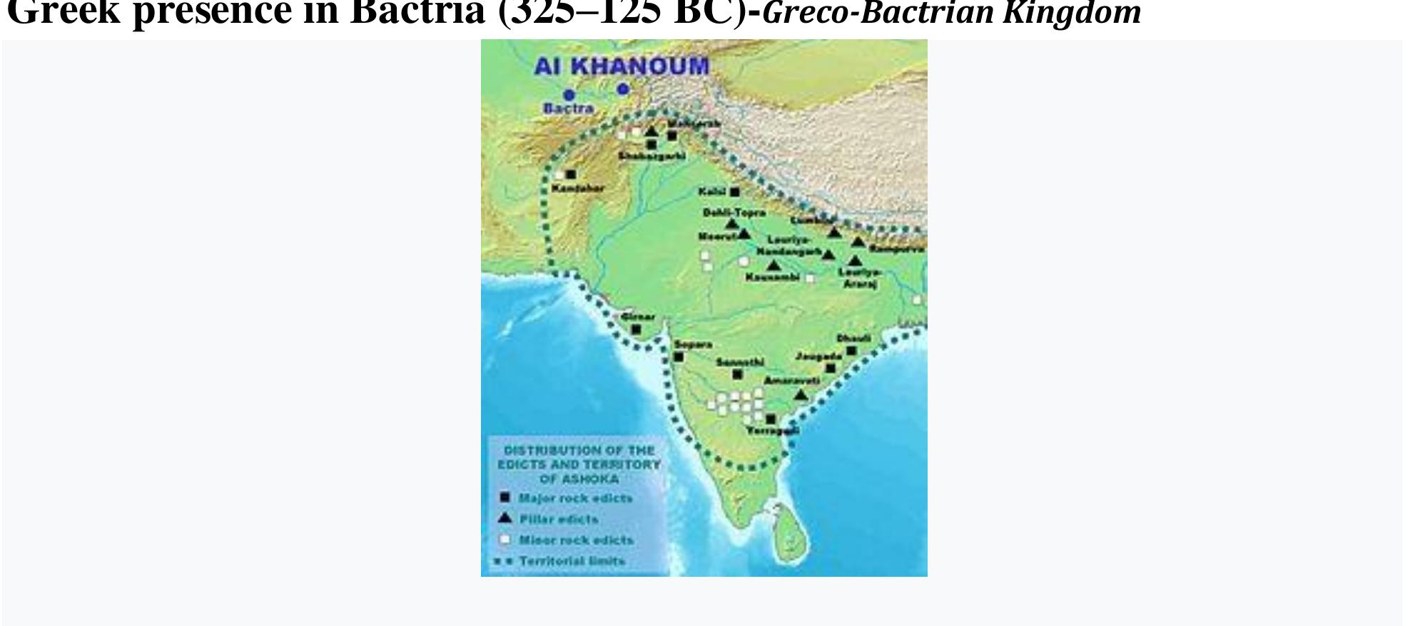 The greco-bactrian city of ai-khanoum (c. 300-145 bc) was