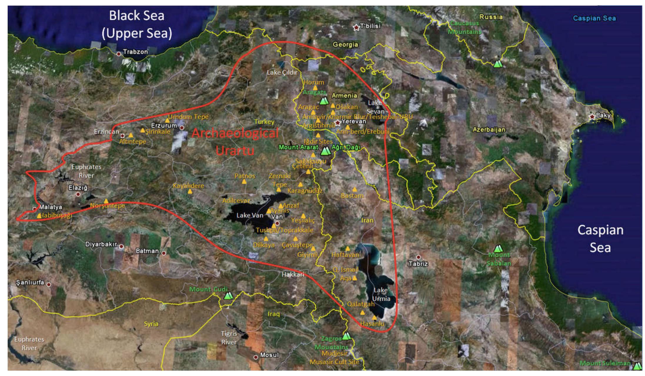 Figure 3 - from Finding the Mountains of Ararat: a