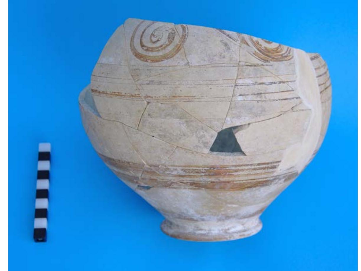 3.17 sector 5, space 5.27: local mycenaean closed vessel