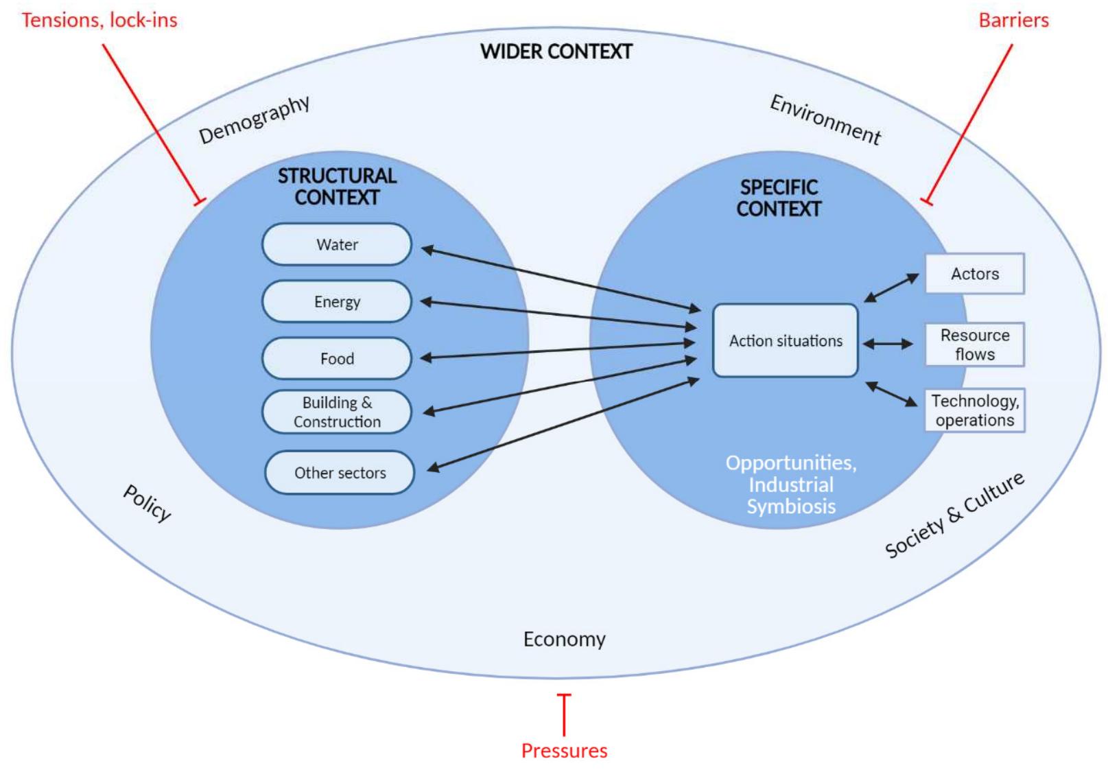 General flow chart for the governance assessment.