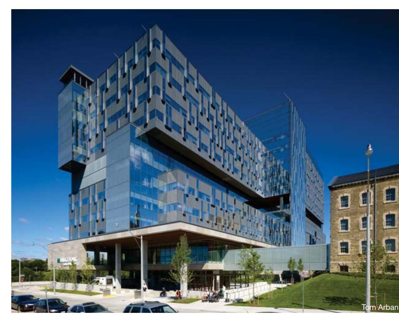The new bah is an 11-storey building (9-storeys on a two