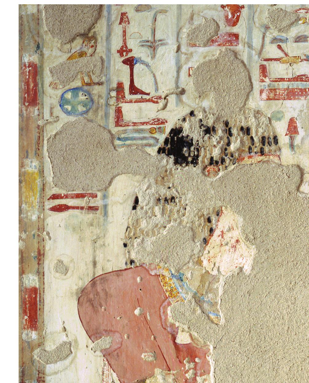 6. kiosk with thutmose iv seated (tt 76 of tjenuna). photo