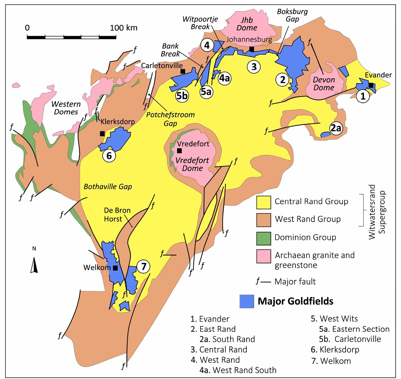 (PDF) A Review of the Witwatersrand Basin - The World’s Greatest Goldfield