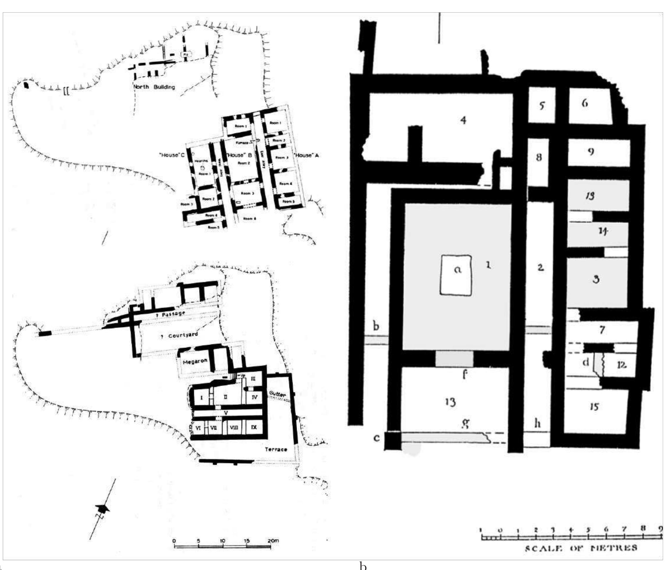 Plan Of Mycenaean Megaron