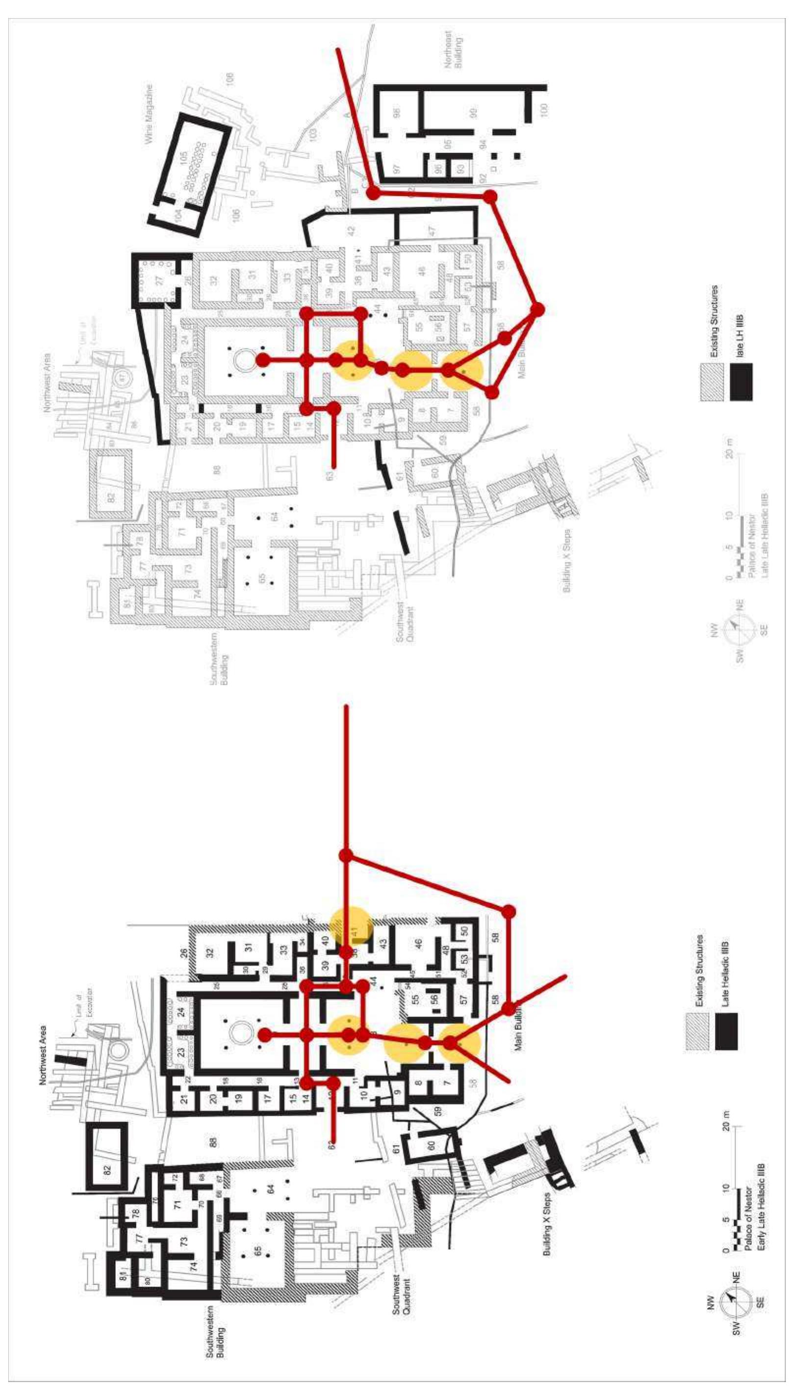 Plan Of Mycenaean Megaron