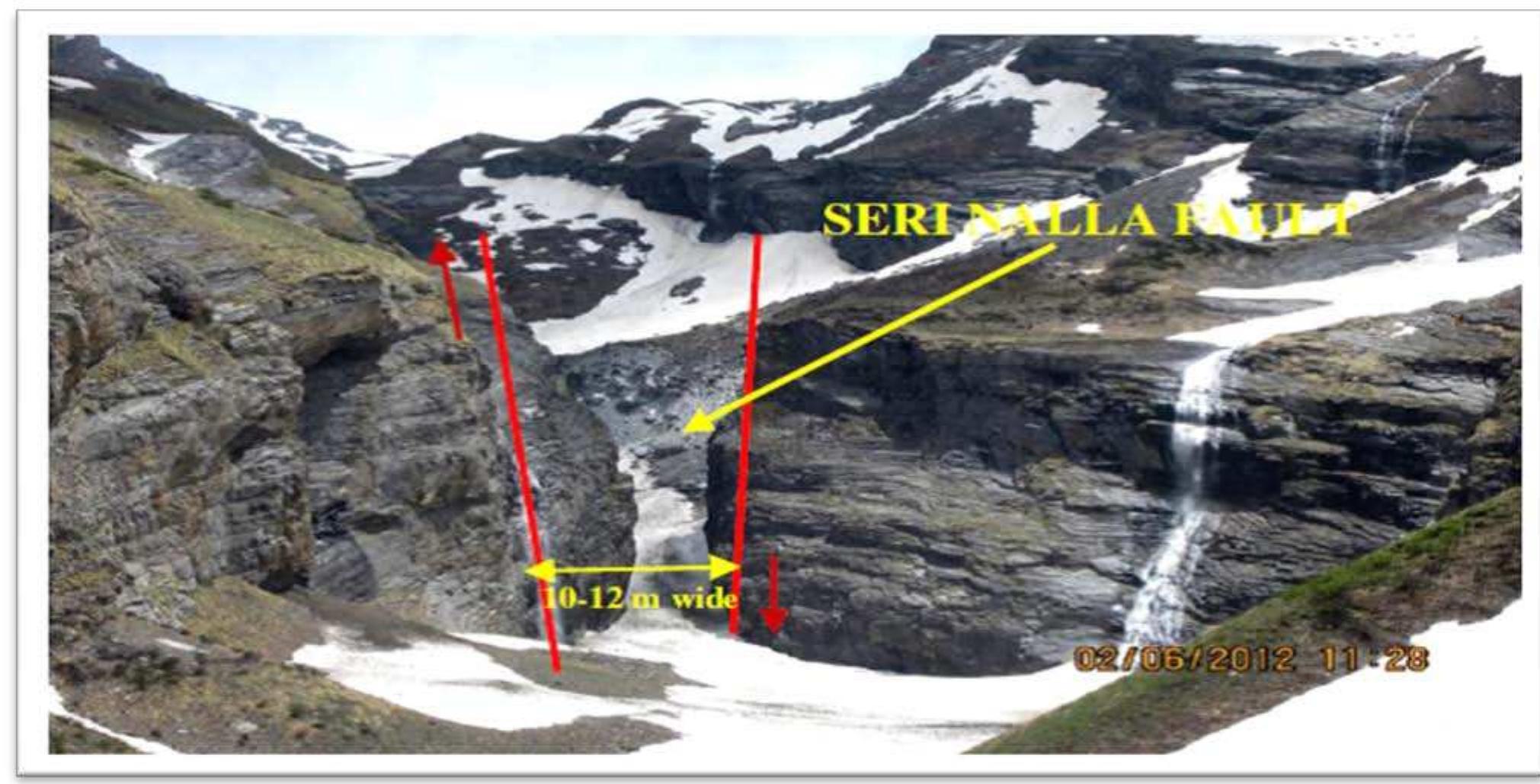 Figure 4 - from Seri Nalla Fault Zone, Atal Tunnel,