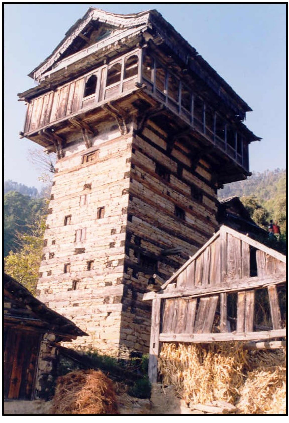 Picture 4. shiva temple in jungi village, mandi district,