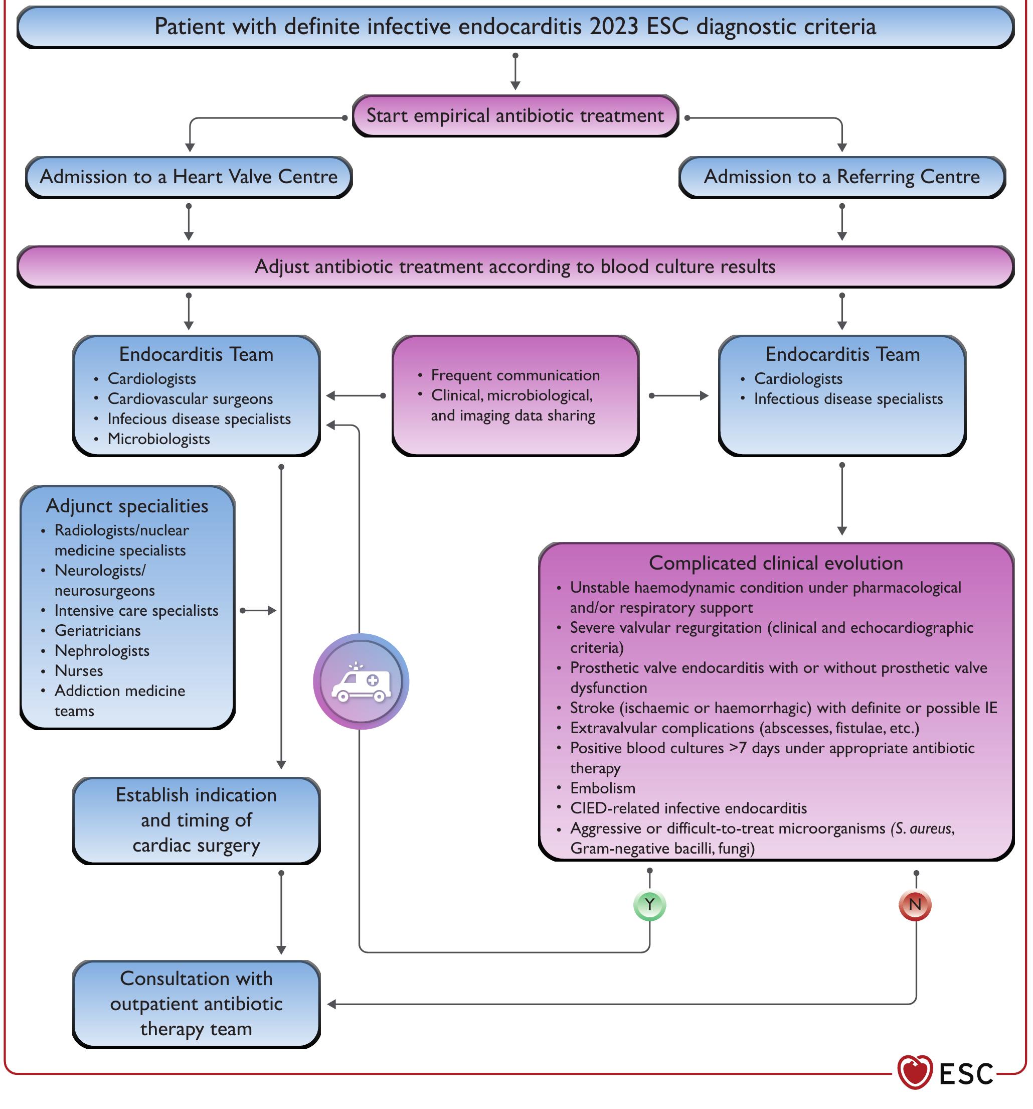 Figure 5 - 2023 ESC Guidelines for the management of