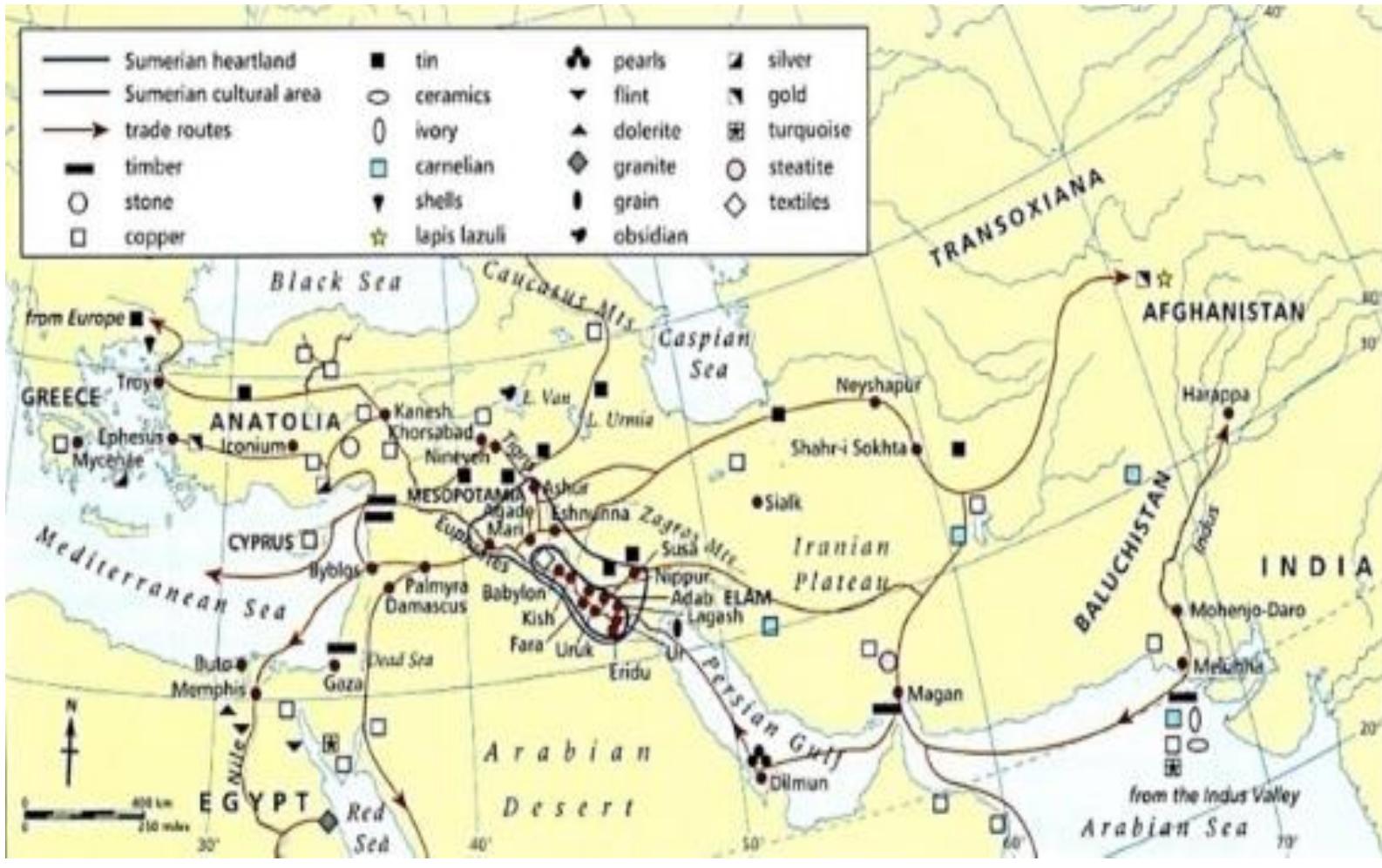 (PDF) EXPLORING THE MESOPOTAMIAN TRADE (C.6000-539 BCE): TYPES ...