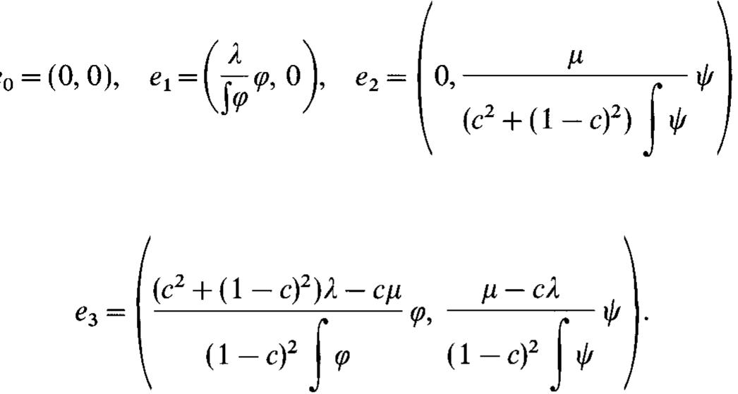 Figure 1 - Equations for biological evolution
