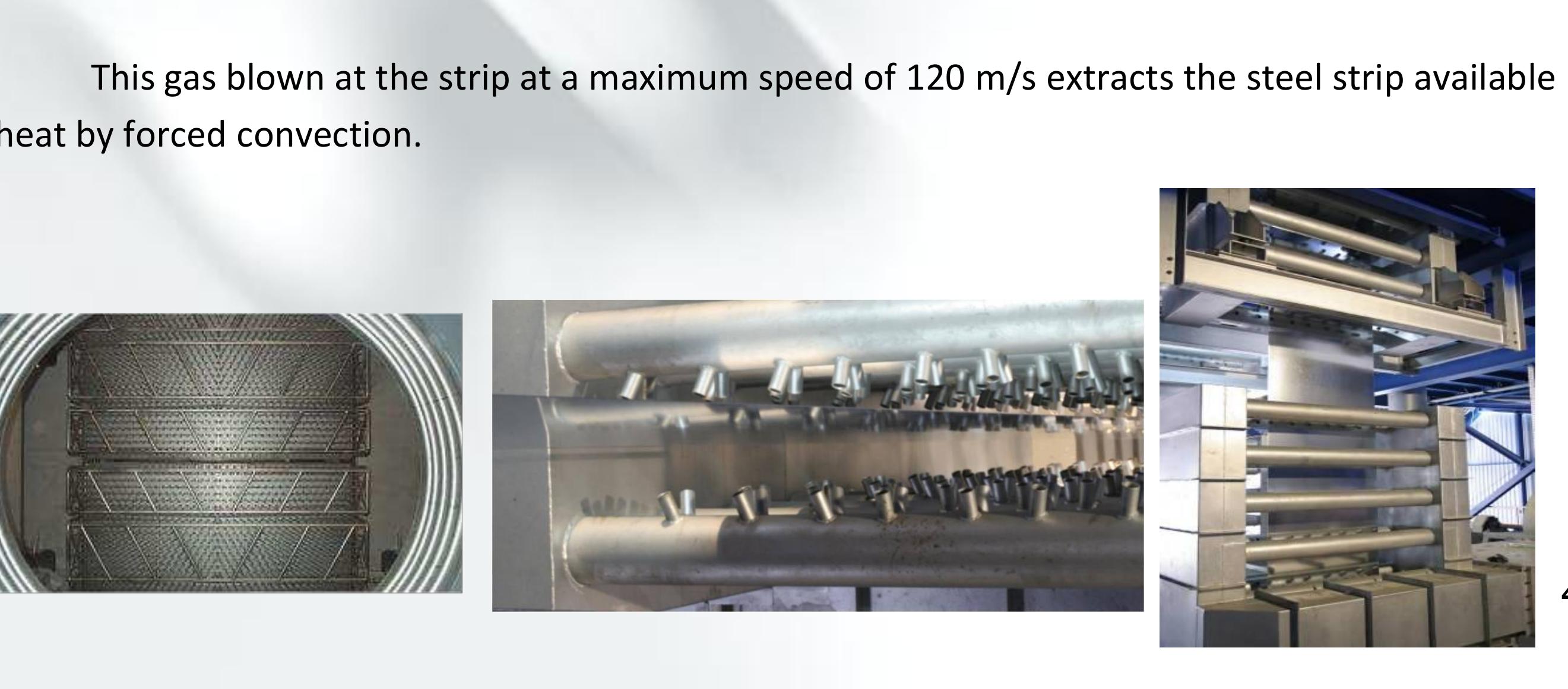 Figure 4 - ORC for jet cooling sections of galvanizing and