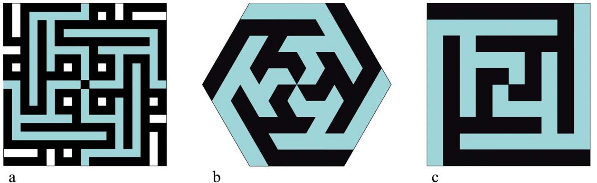 (fig. 2) square kufic tessellations. here and in the