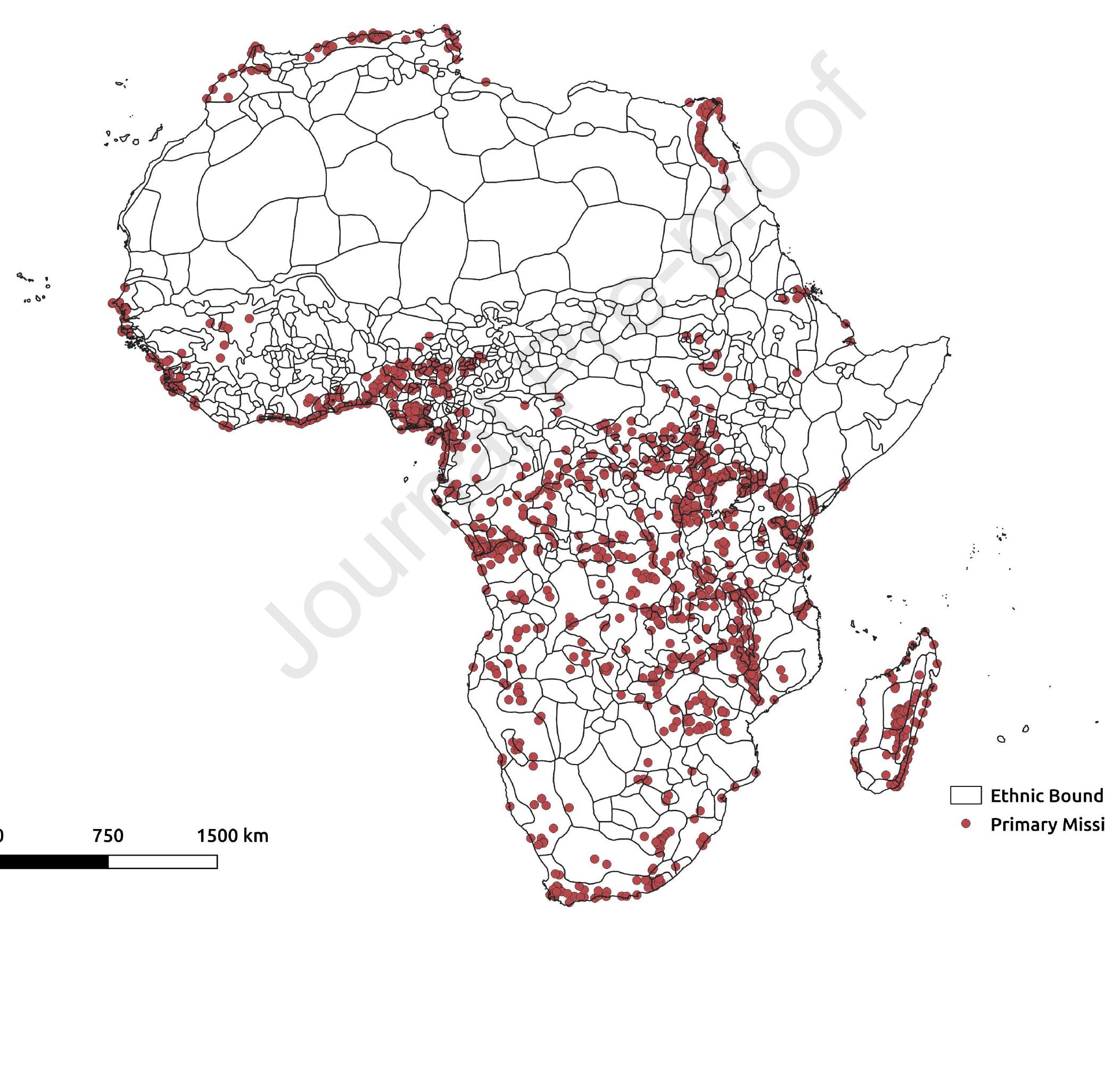 Mission stations in africa in 1924