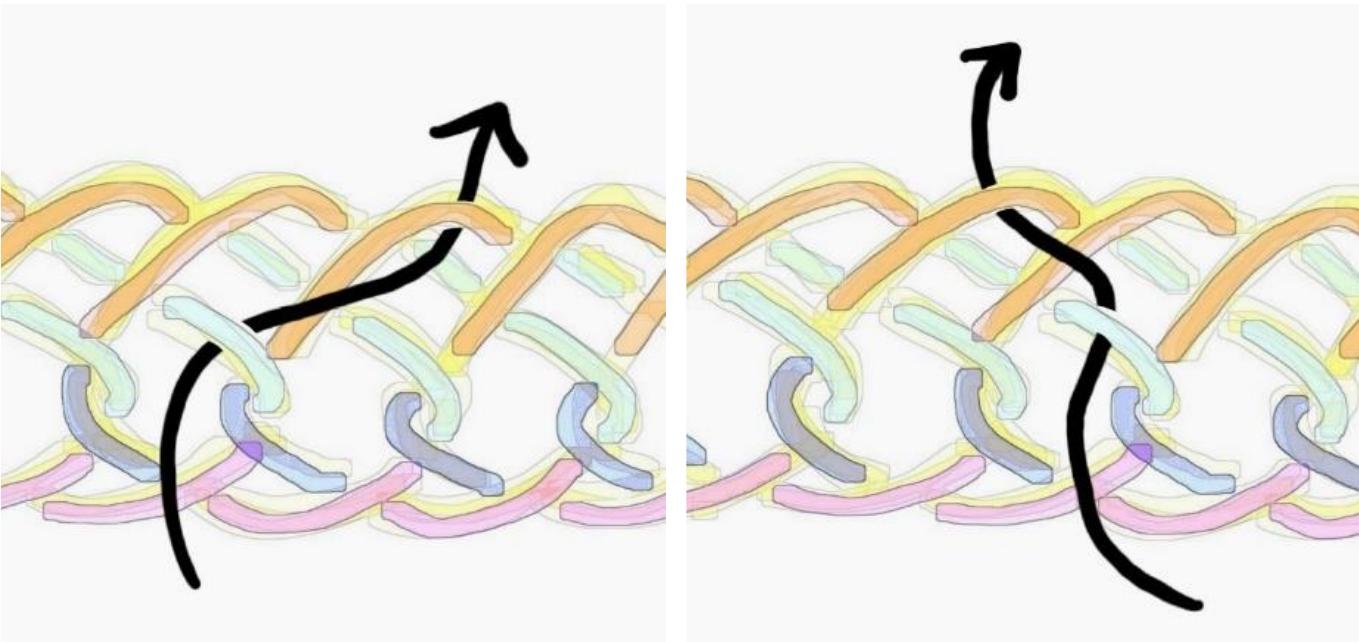 And 32. examples of a connection made diagonally. mu+ta,