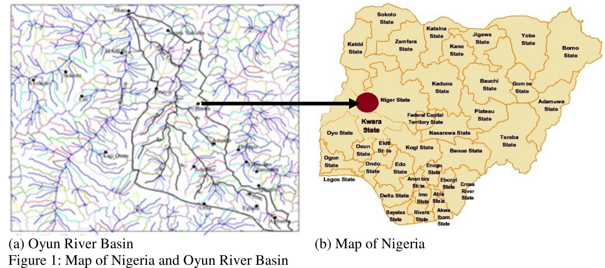 2012). river oyun is the main source of water to offa town