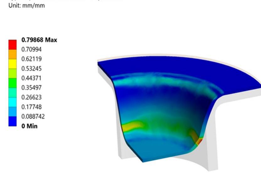 Figure 8 - Wrinkling Defect in Sheet Metal Process using