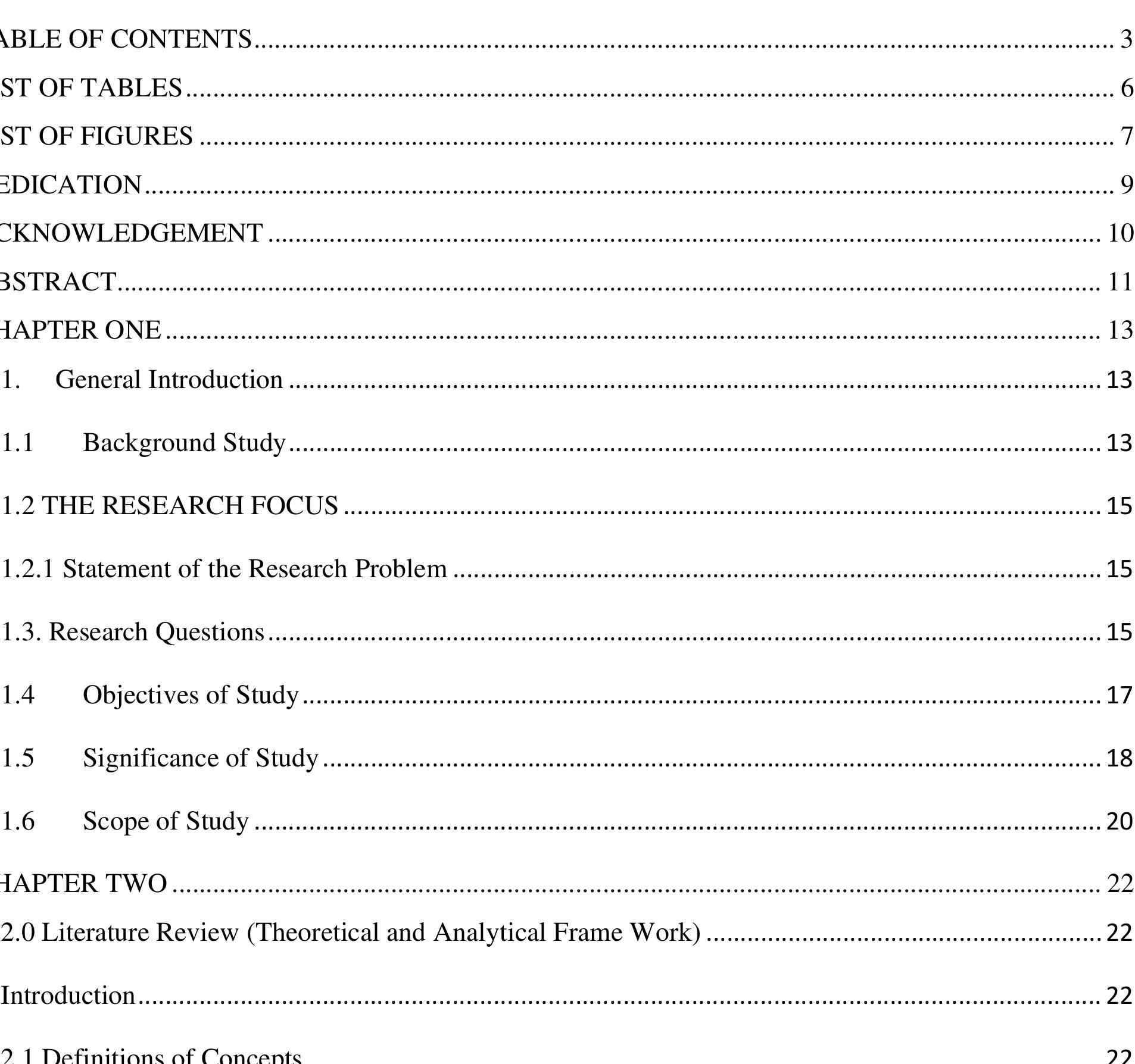 Table 1 - from FINAL PROJECT AIU THESIS