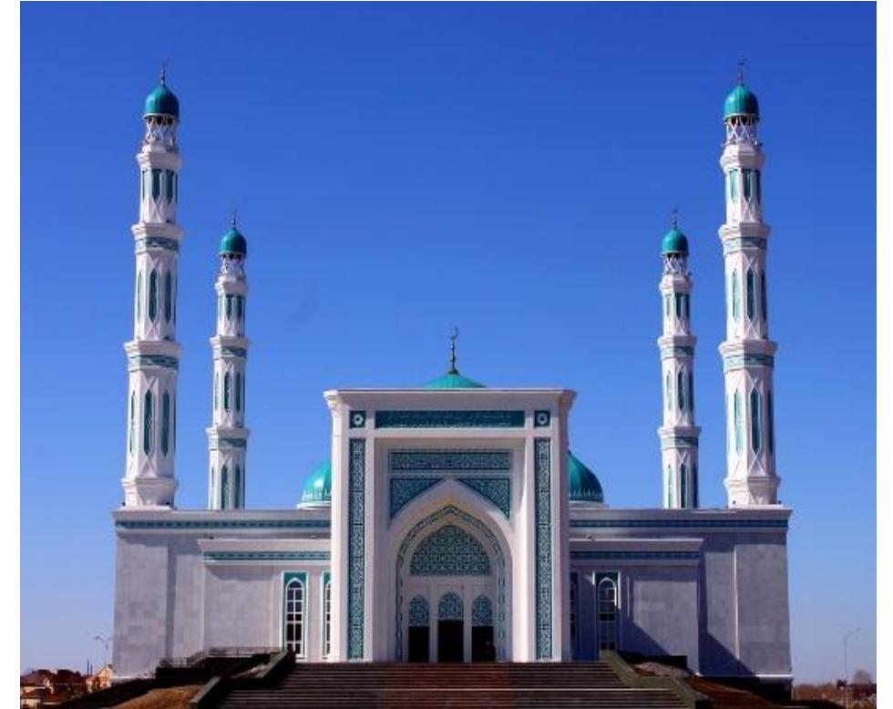 One of the best examples of the color mosque scheme by the