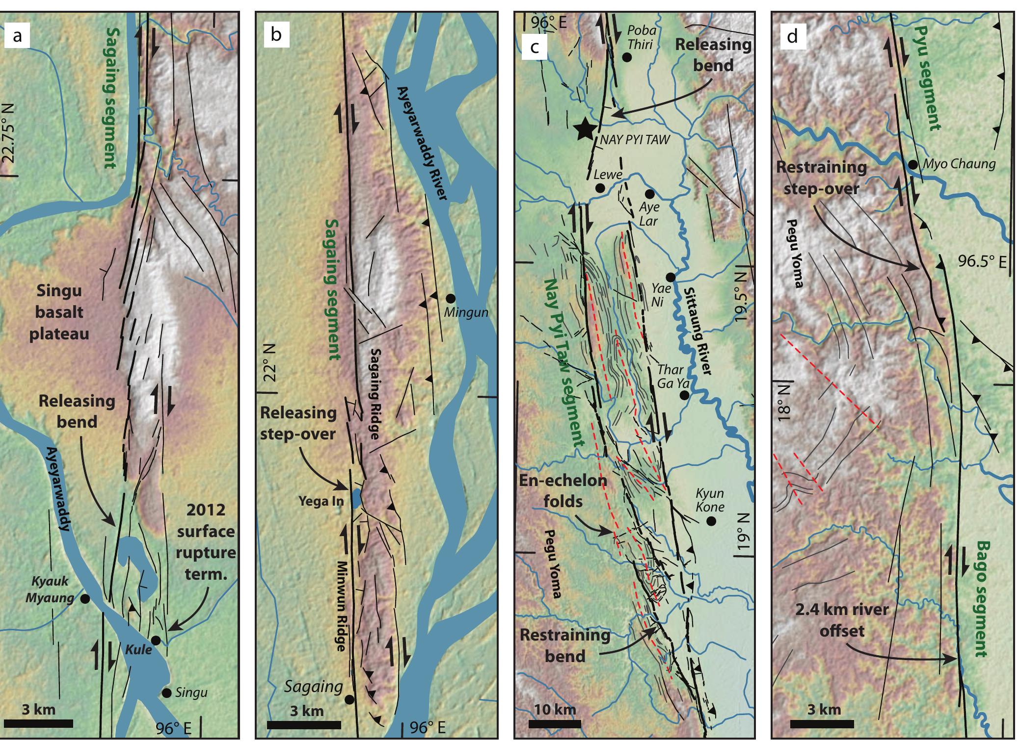 (PDF) Chapter 19 The Sagaing Fault, Myanmar