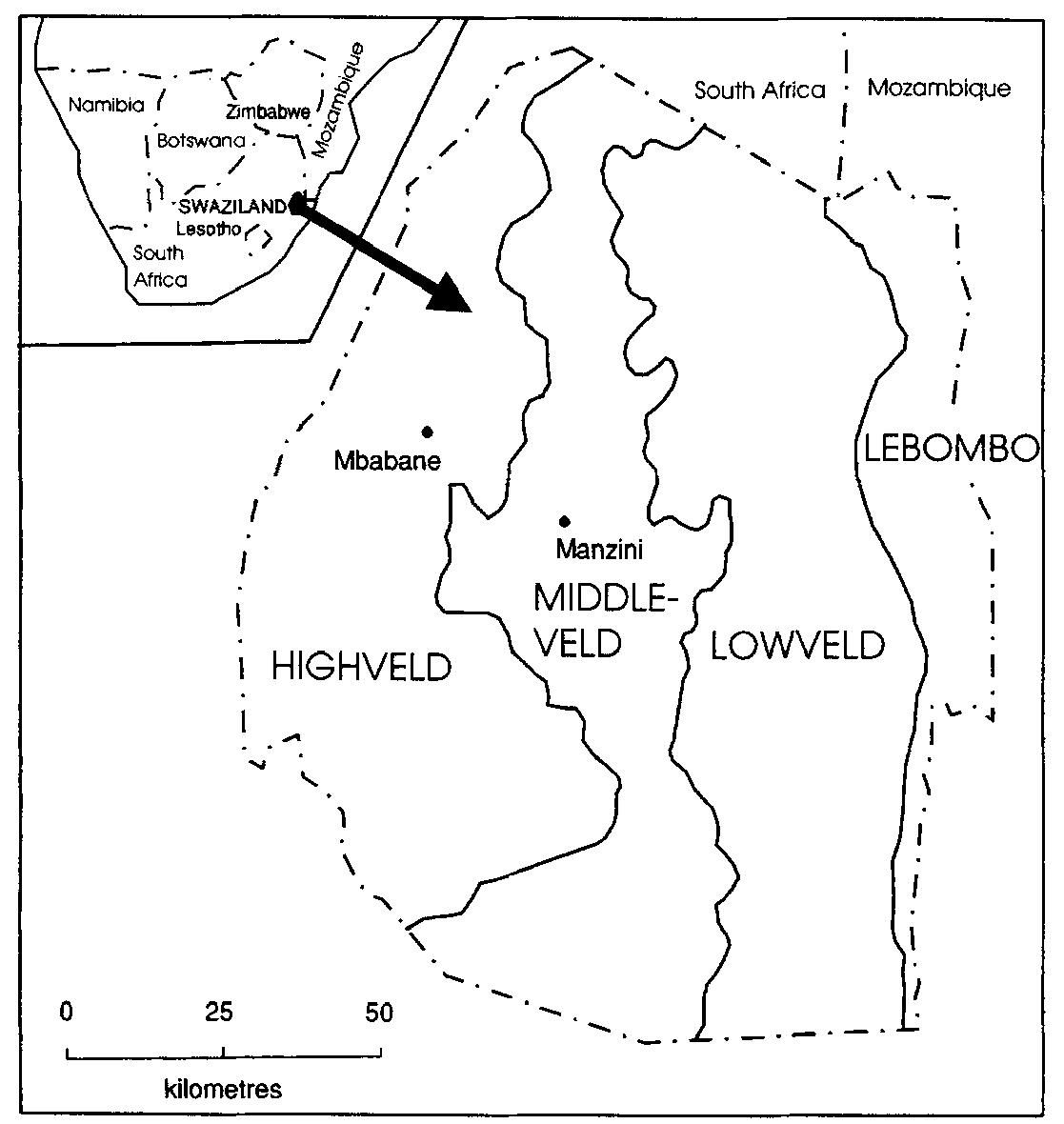 Figure 1 - from Soil erosion and sedimentation in Swaziland: