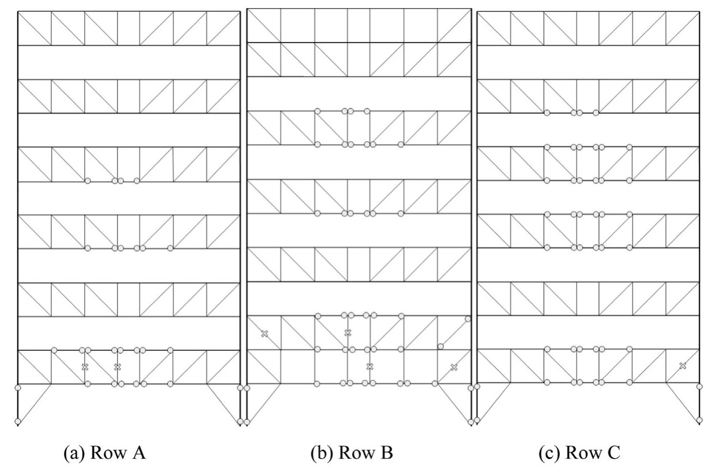 Plastic Hinge Formation Of The 12 Story Structure Strength