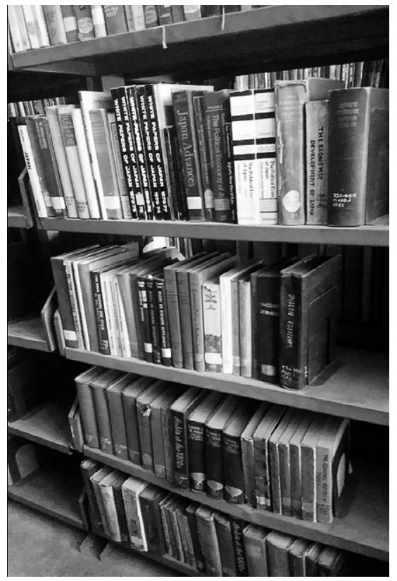 Photo 1. central library, tribhuvan university