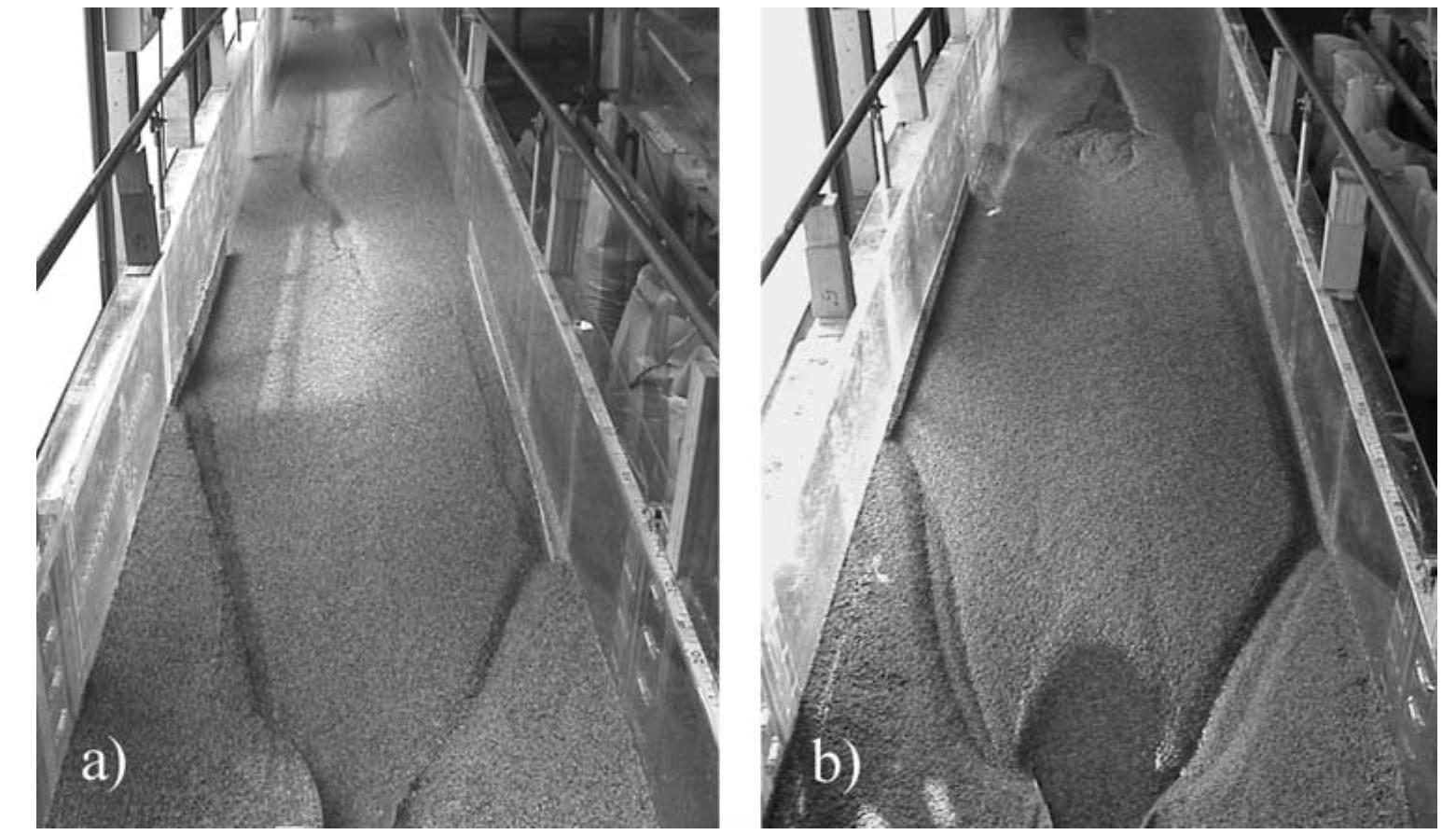 The combined mechanism of erosion along the longer bank and