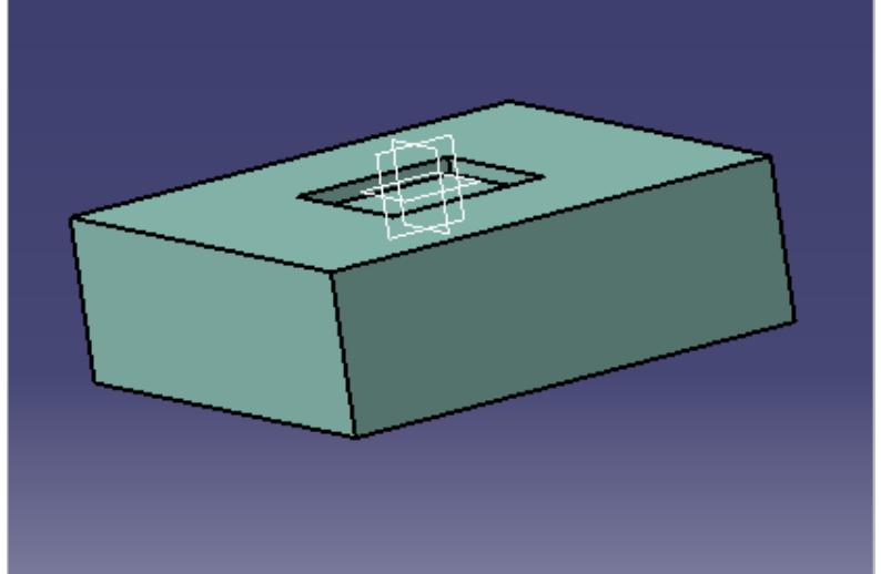 Model of sun sensor designed in catia v5software