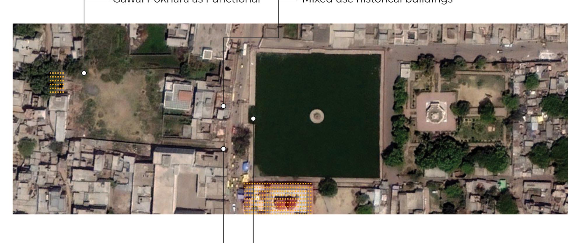 Map 26 also depicts the current flow network (after jnnurm
