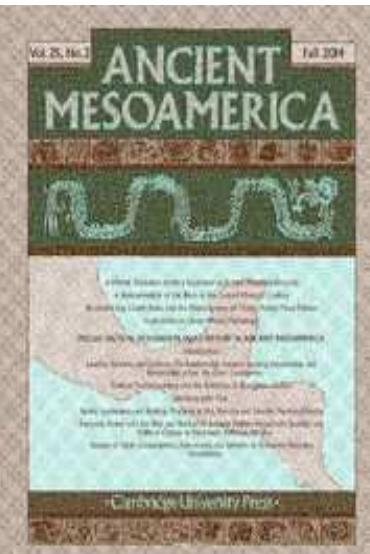 Archaeological investigations at xochicalco, morelos 1984