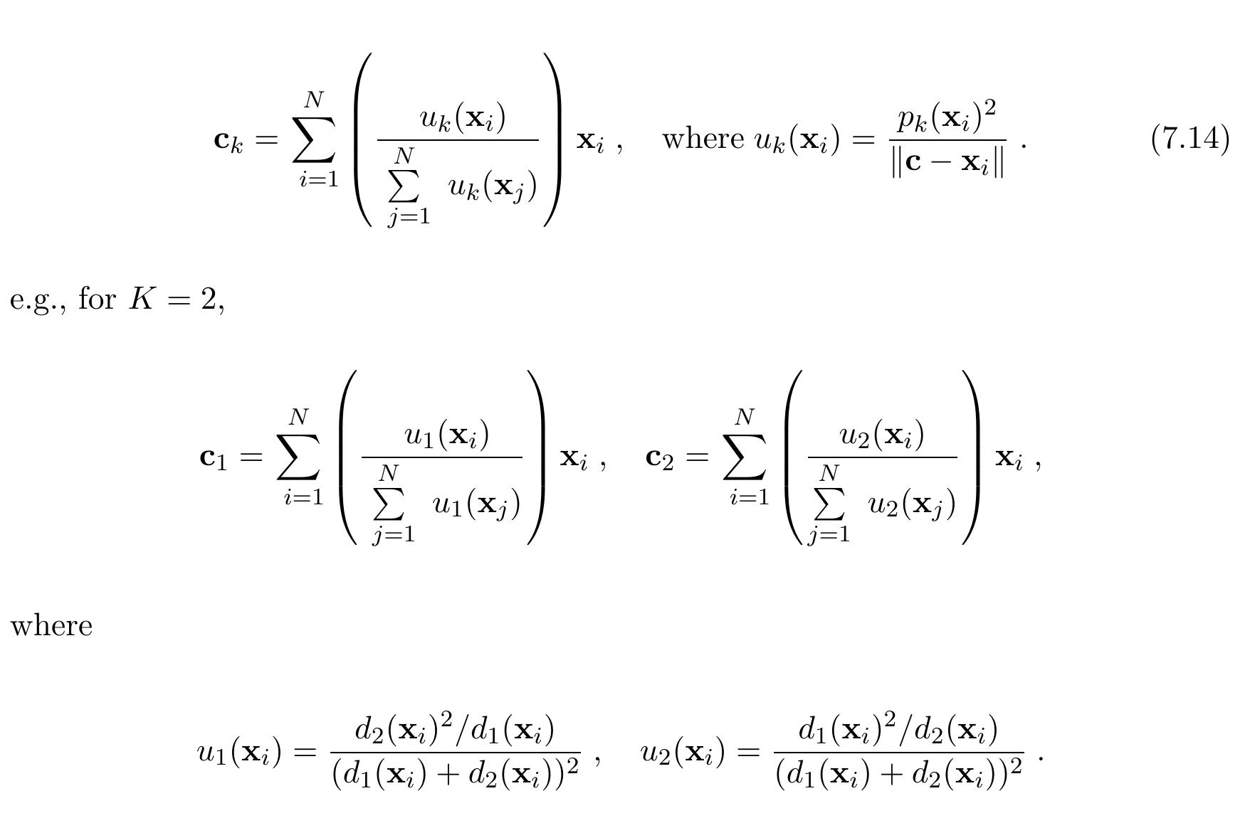 Thus The D Clustering Algorithm See Chapter 3 Is An