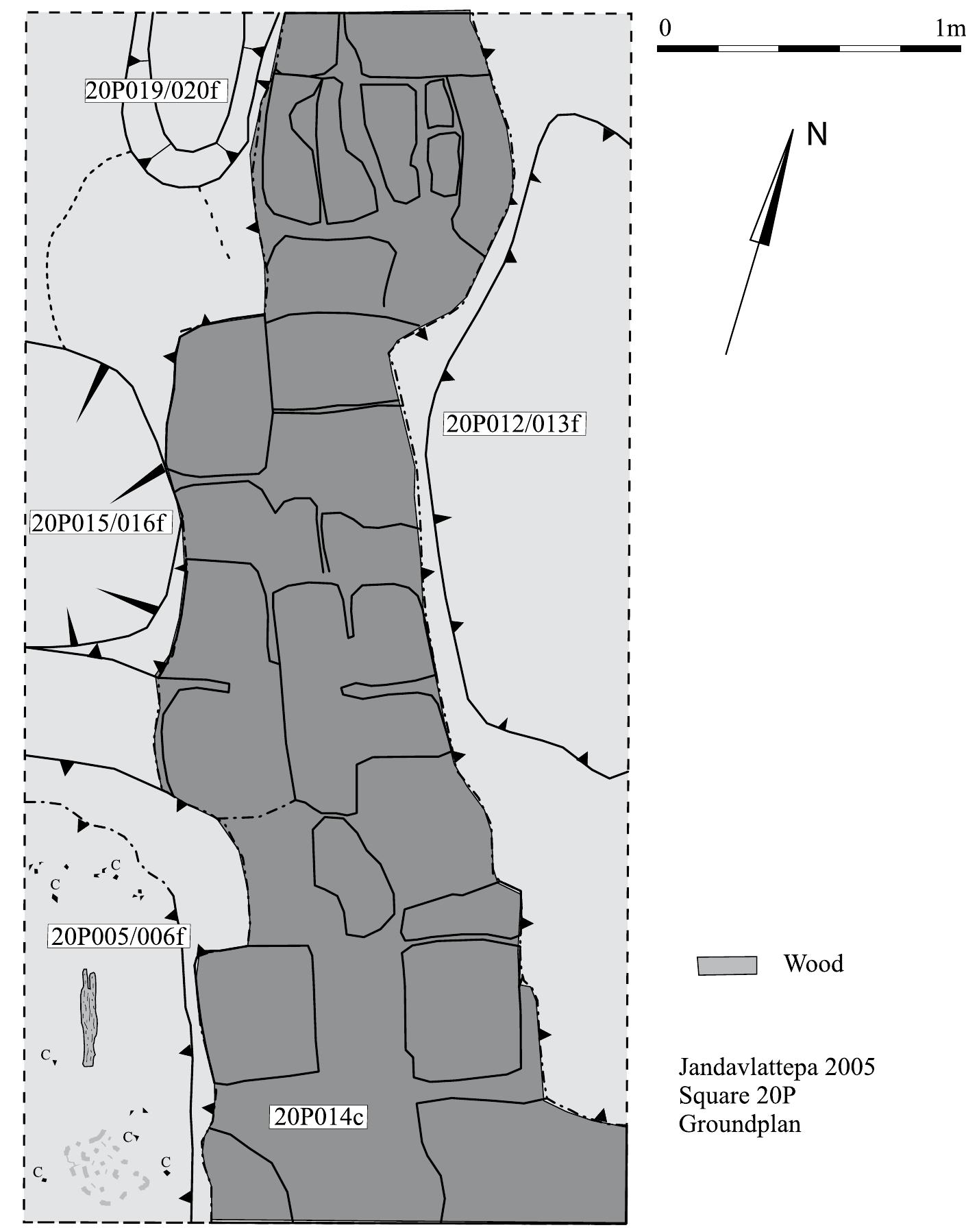 1, 59 square 20p, general ground plan, drawing by p.