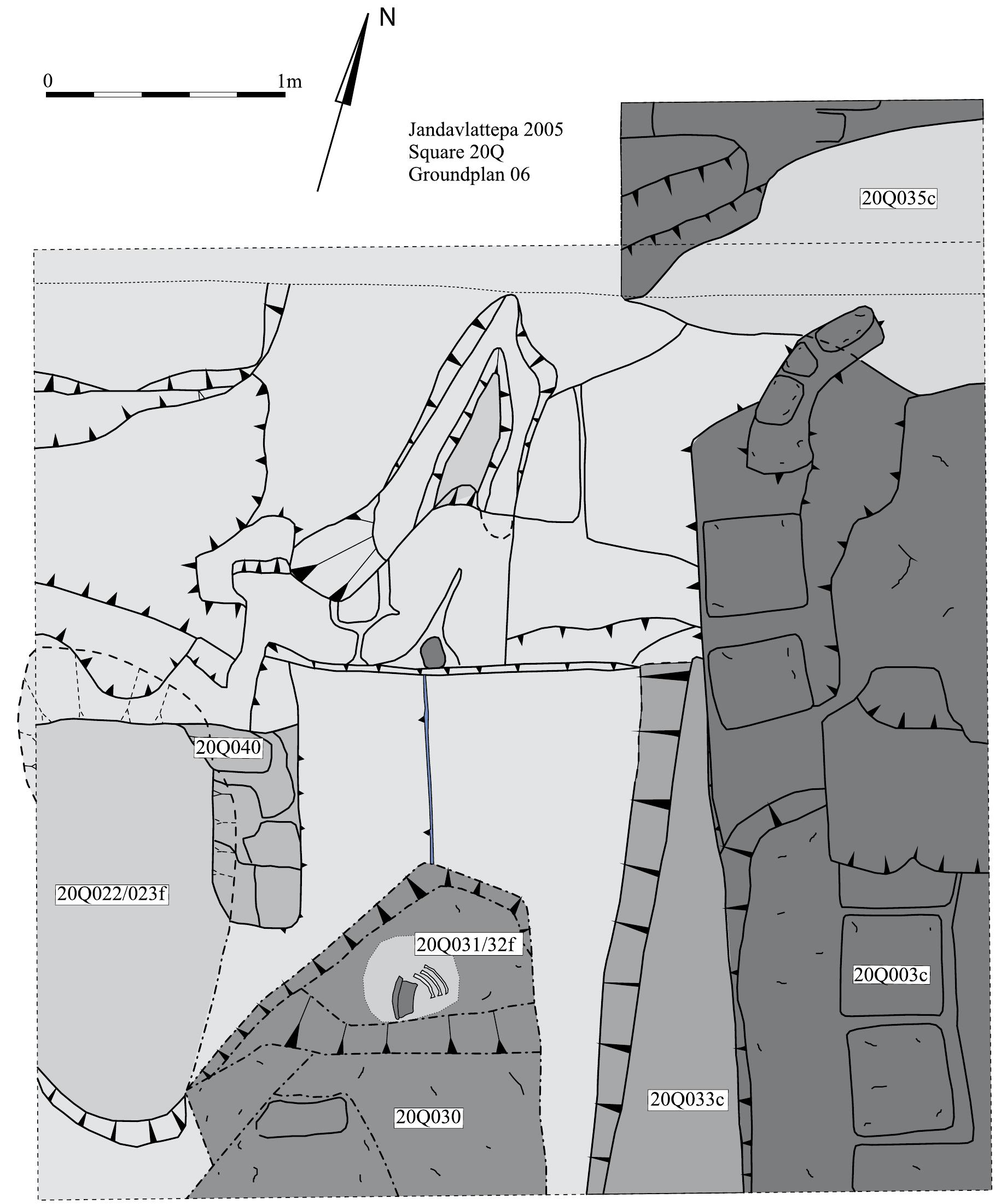 1, 62 square 20q, general ground plan, drawing by p.