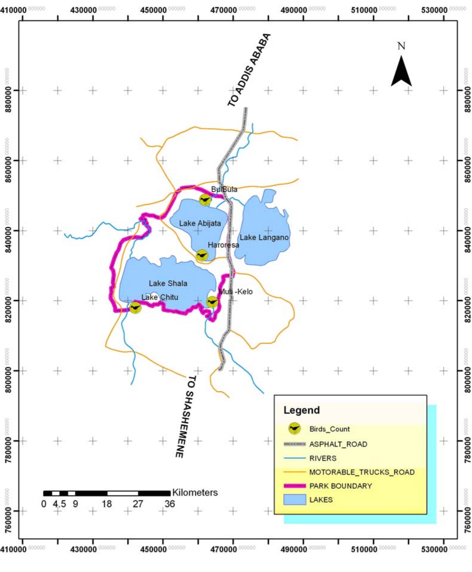 Figure 6 - Assessment of Ecotourism Potentials for
