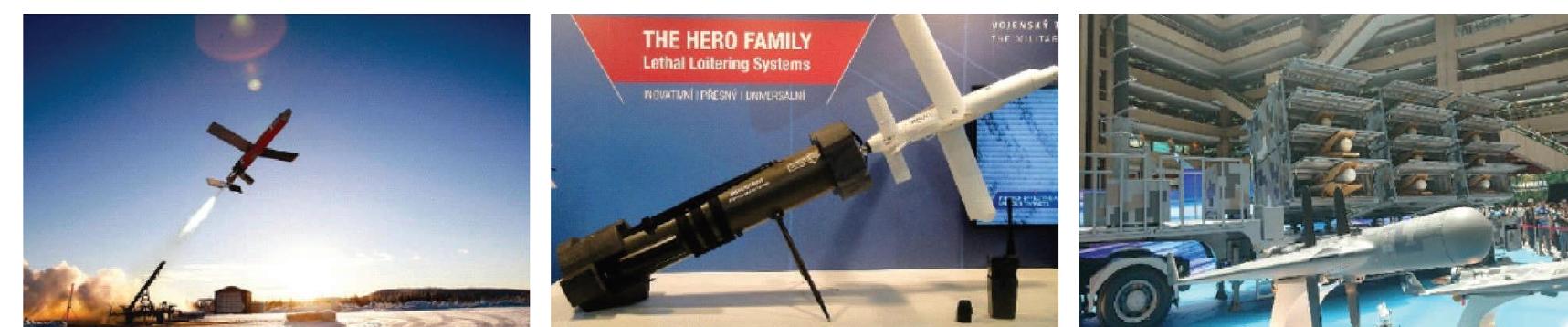 Ficure 25: three examples of standard launch methods for