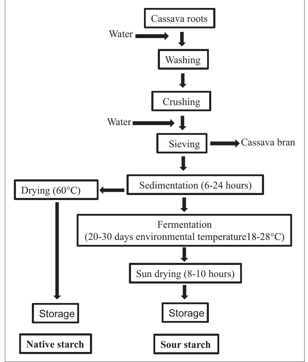 —schematic diagram of the traditional process for colombian