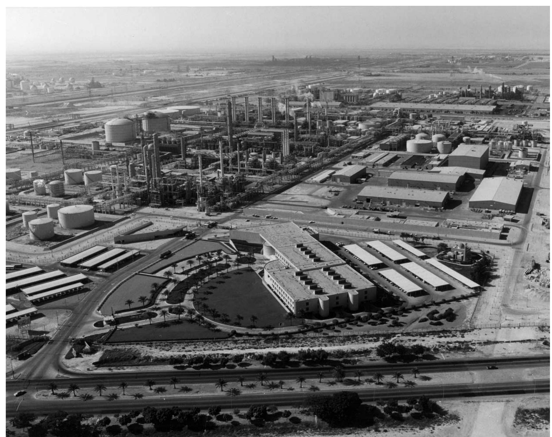 Saudi petrochemical company (sadaf) complex in jubail.