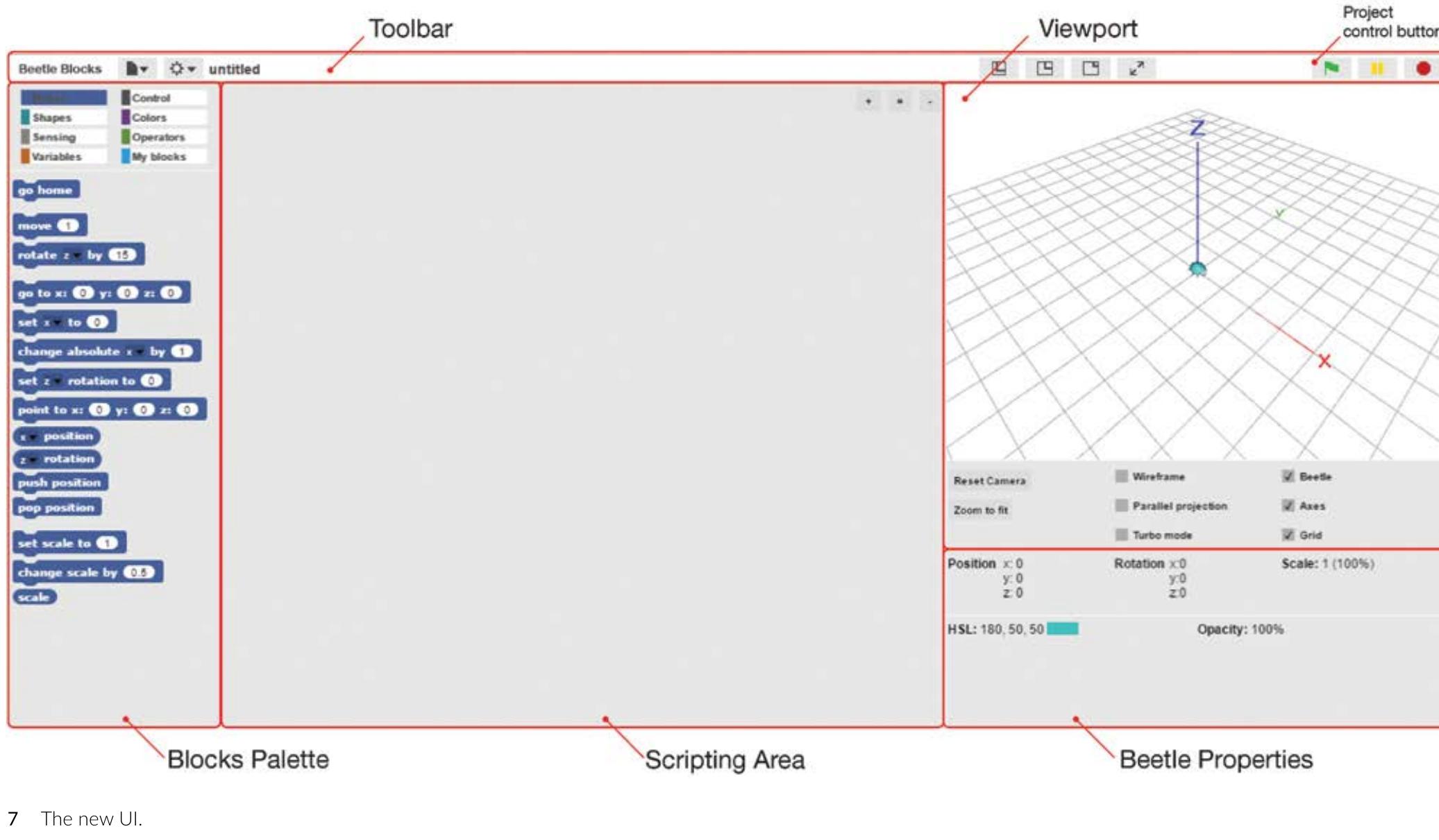 Figure 5 - Beetle Blocks: A New Visual Language for