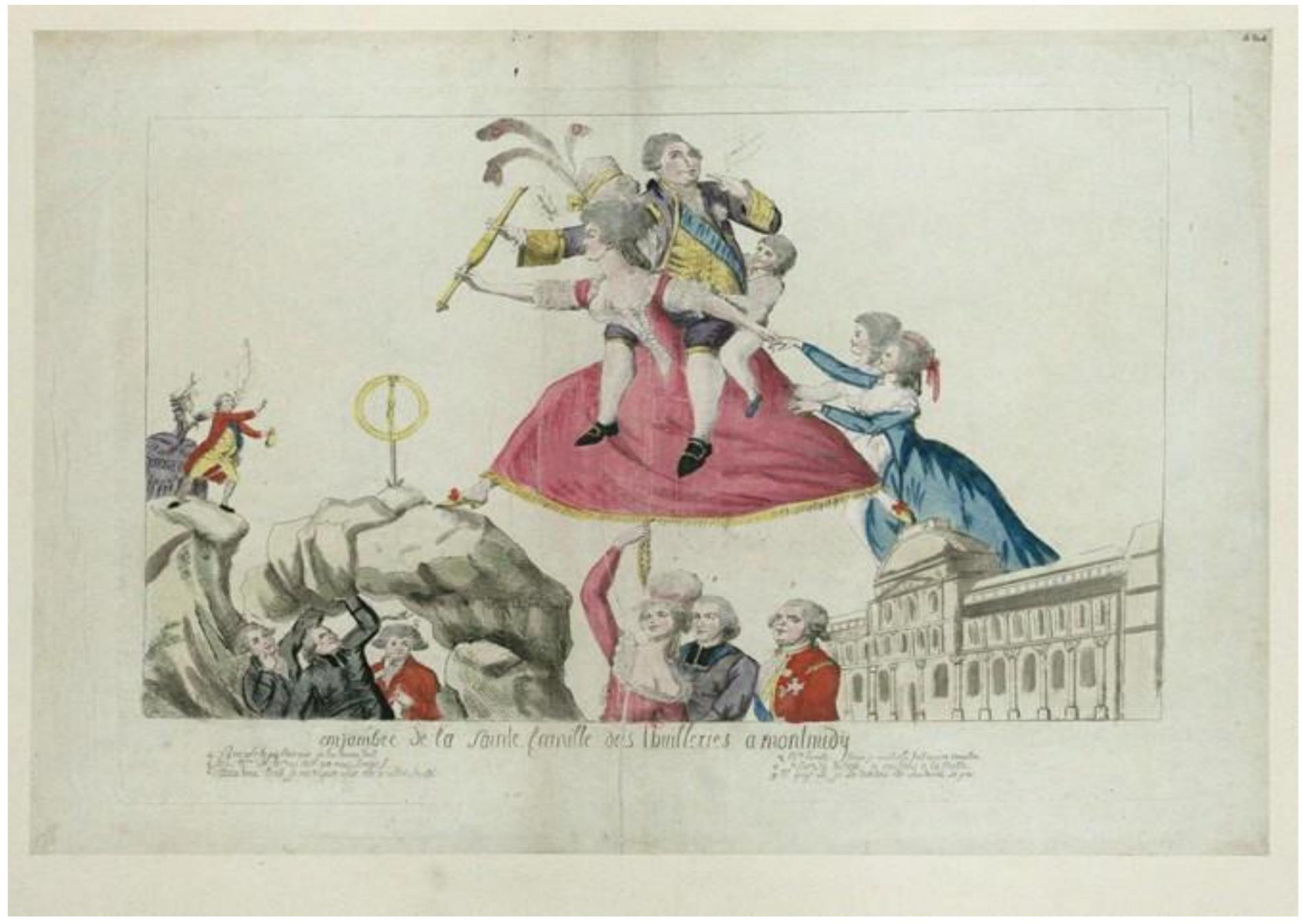 Figure 3 - Marie antoinette in Pamphlets