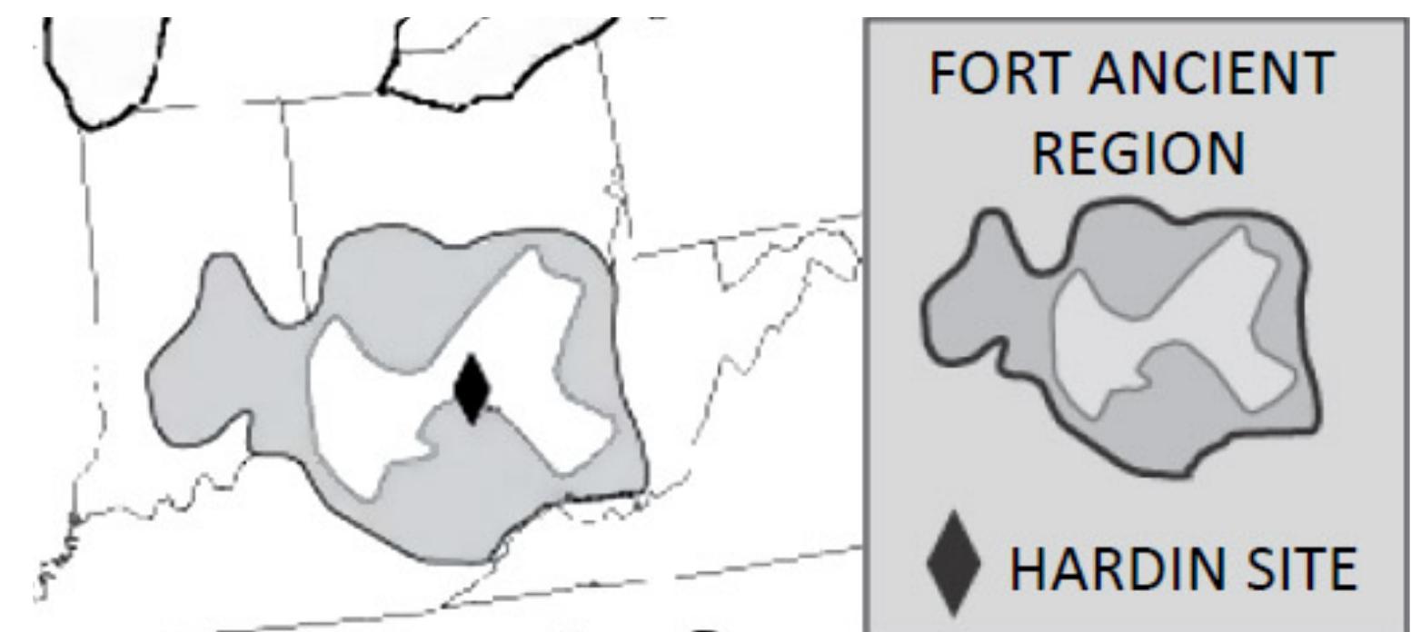 1 this map shows the maximum and minimum extent of the fort