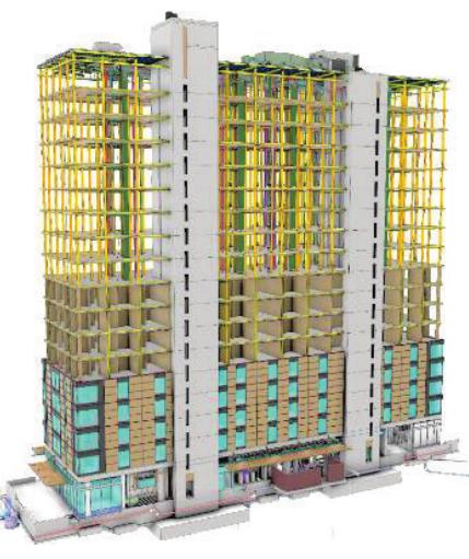 Digital twin model of ubc brock common bim is a