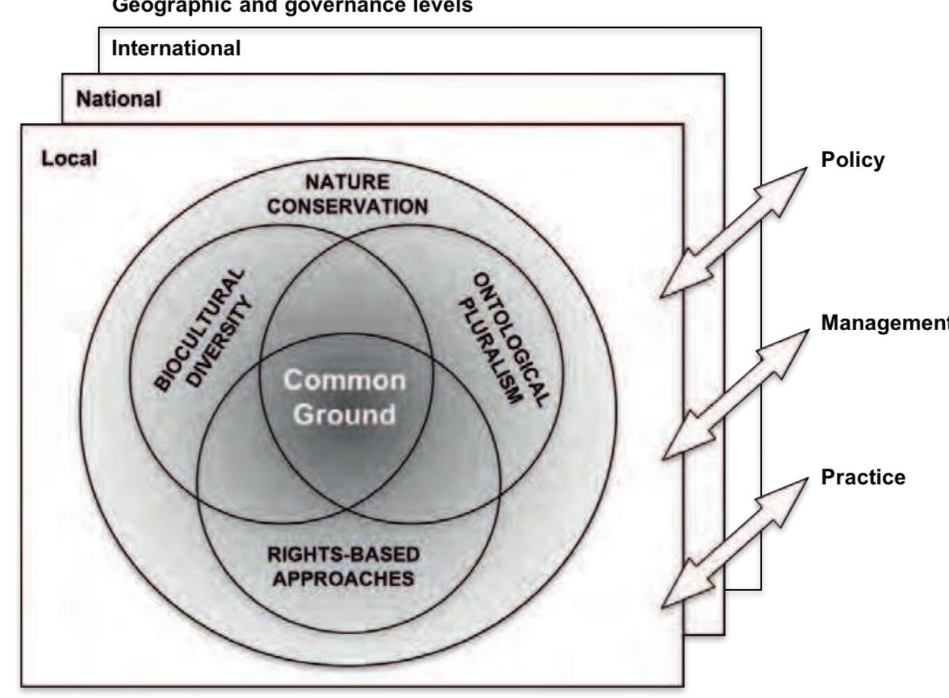 3: multi-scale and multi-level conceptual framework for the